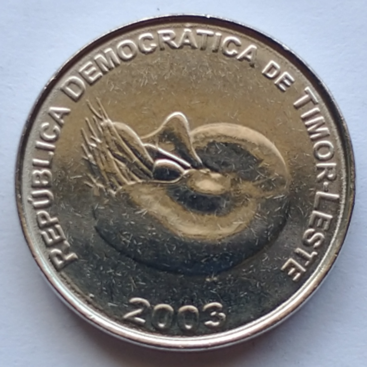 Moeda do Timor-Leste 1 Centavo 2003 FC – NUMISMATICA BSB